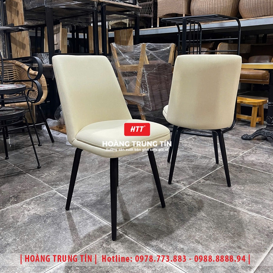 Ghế cafe sắt nệm cao cấp HTT14